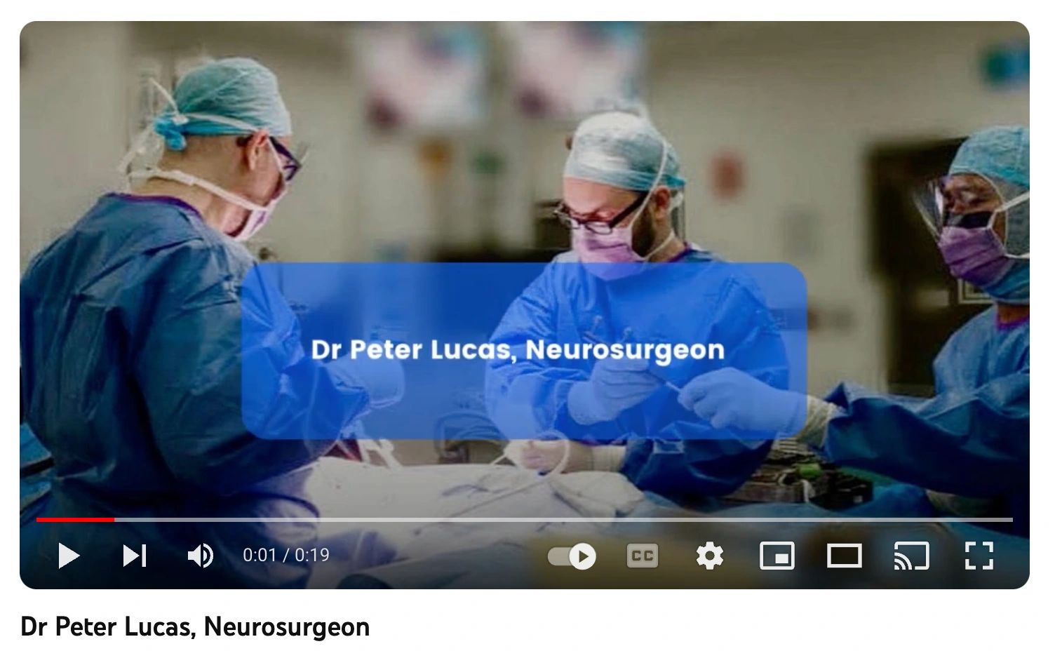 Peter Lucas practice details